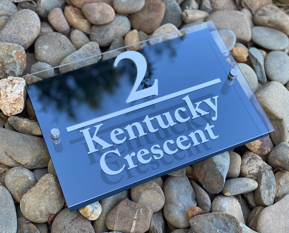 Large address plaques – Toad and Co Designs